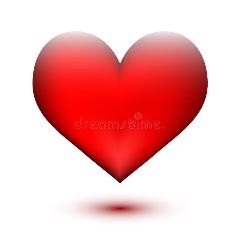 Druipend Hart stock illustratie. Illustration of vorm - 85579246