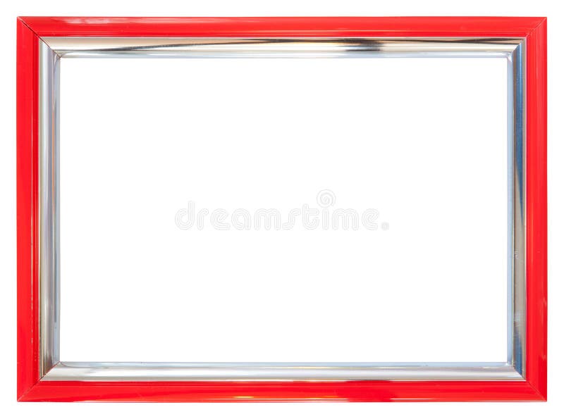 Rood kader stock afbeelding. Image of portret, rand, verfraai - 30345335