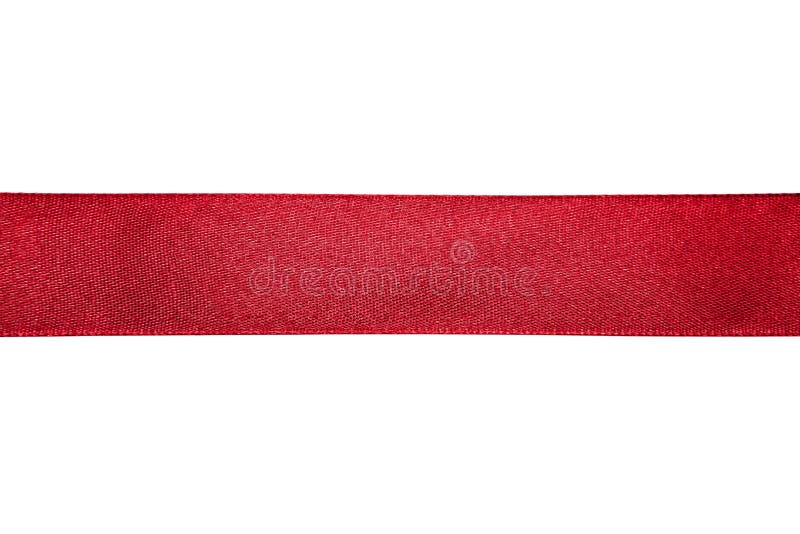 Rood lint stock afbeelding. Image of lijn, vlak, geïsoleerd - 29272889