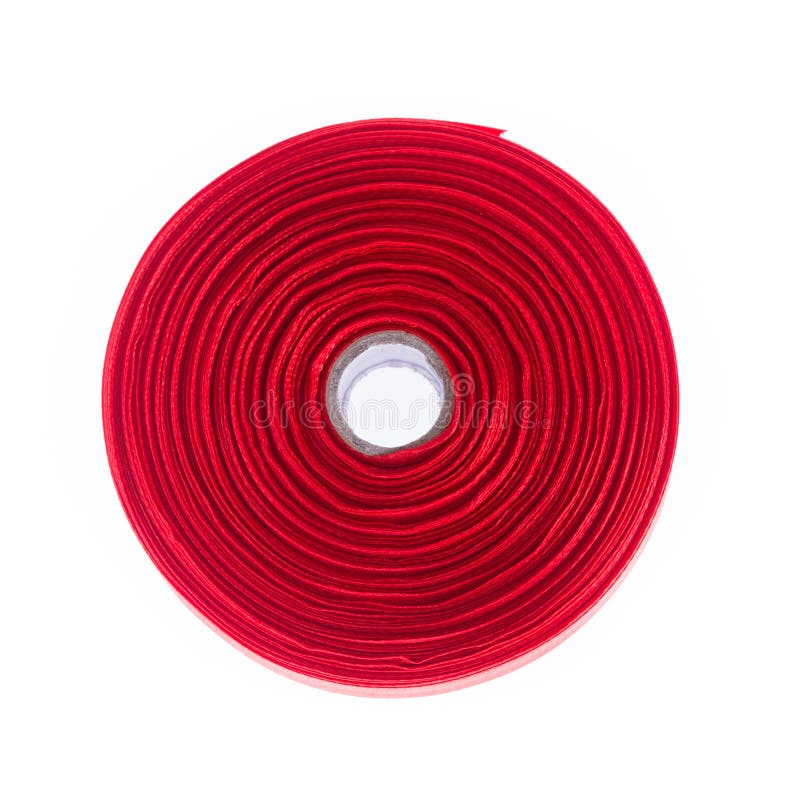 Rood lint stock foto. Image of rood, feestelijk, cadeau - 47541340