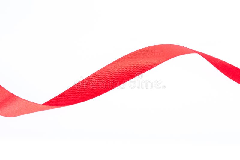 Rood lint stock foto. Image of rood, feestelijk, cadeau - 47541340