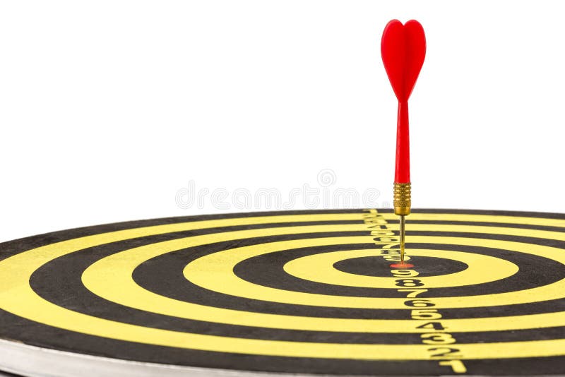 Rood pijltje stock foto. Image of nauwkeurigheid, nadruk - 102877512