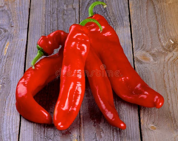 Rood Ramiro Peppers stock foto. Image of grijs, eten - 36808670