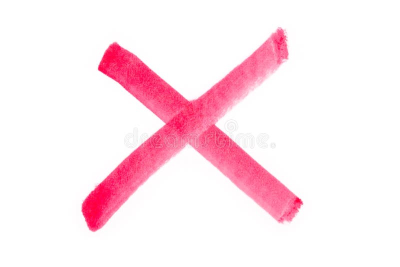 Rood Vinkje stock foto. Image of mislukking, controle - 10887980