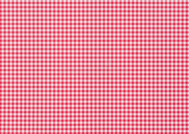 Rood Wit Geruit Mooi Tafelkleed Gevouwen Op Rustieke Helder Stock Foto ...