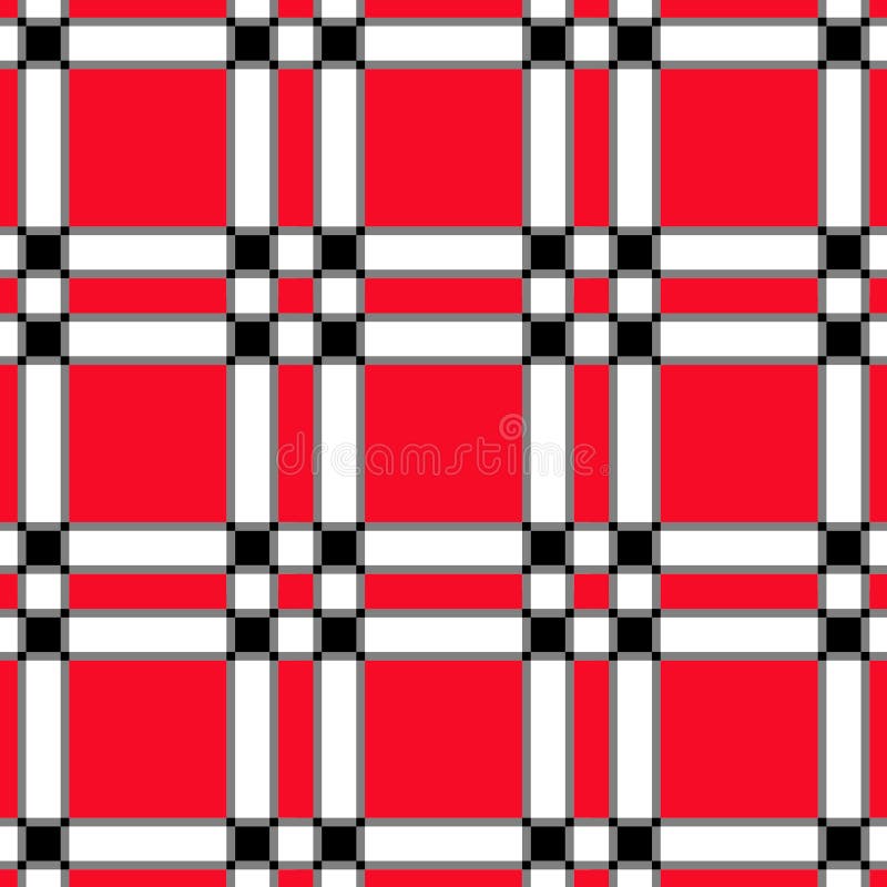 Rood Zwart Wit Blok stock illustratie. Illustration of illustratie ...