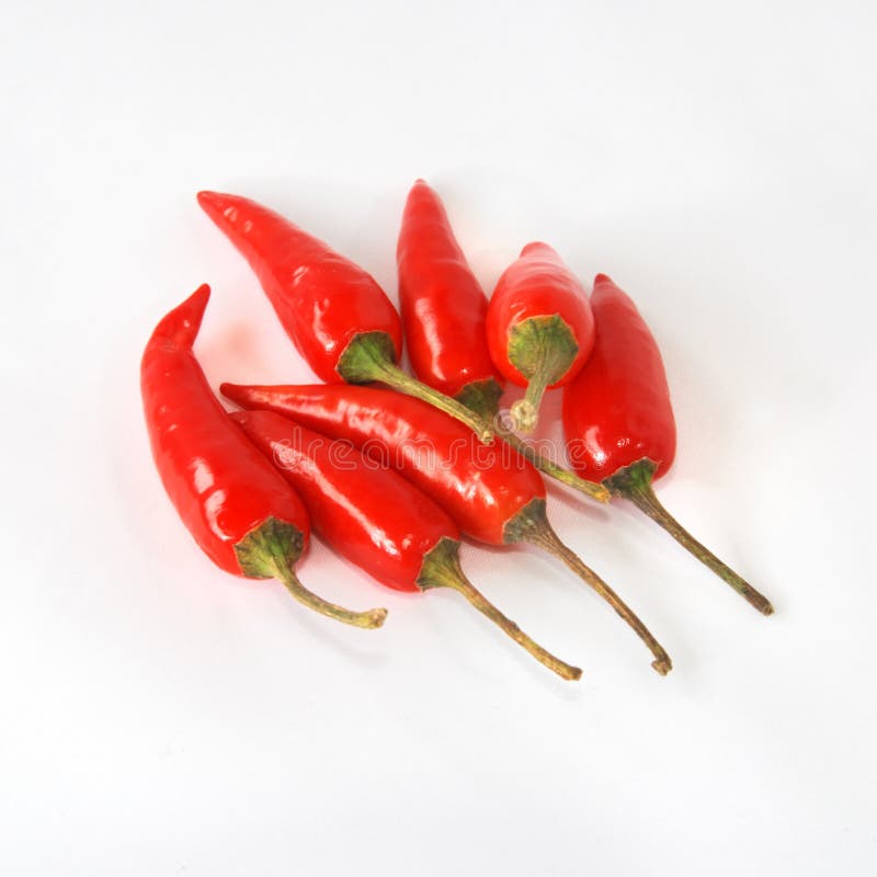 Roodgloeiende Spaanse Peper Stock Foto - Image of oriënteer, aroma: 2003798