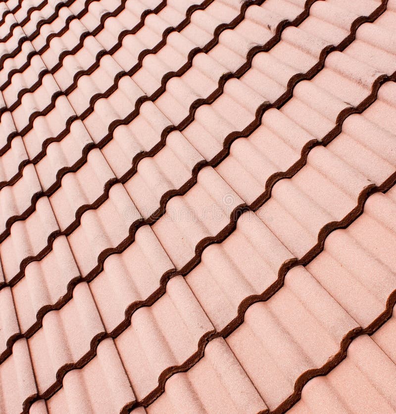 Italian red roof tiles stock image. Image of detail, pattern - 8265923