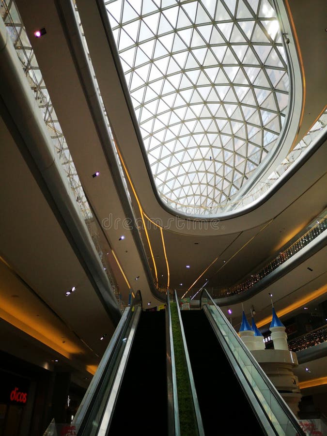 Roof of the Building from the Internal View Editorial Stock Photo ...