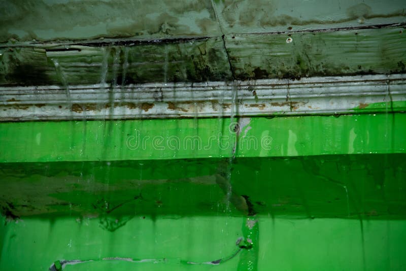 The Roof of the Ceiling of the House is Leaking because of Rain Water ...