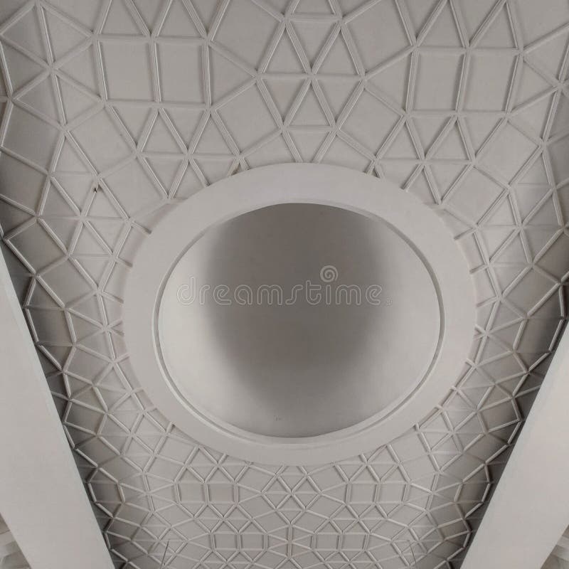 Roof Ceiling Motifs for Mosques and Other Buildings Stock Photo - Image ...
