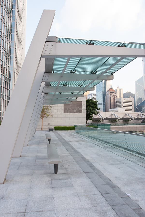 The Roof Courtyard at the Top of IFC Mall 19 Nov 2005 Editorial ...