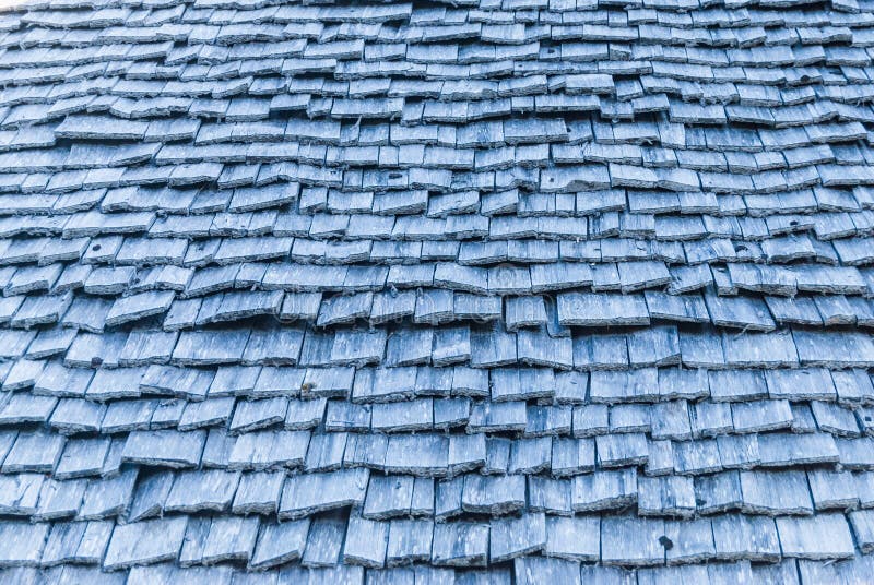 The Roof is Covered with Wood Chips Swiss Alps Stock Photo - Image of ...
