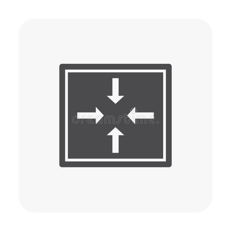 Roof deck icon stock vector. Illustration of building - 172056278