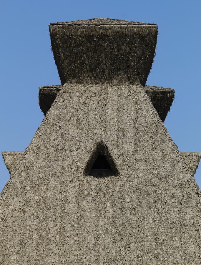 Mayan Style Architecture and Exterior Design Stock Image - Image of ...