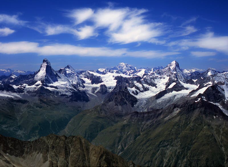 Dominant Matterhorn Mountain Stock Photos - Free & Royalty-Free Stock ...