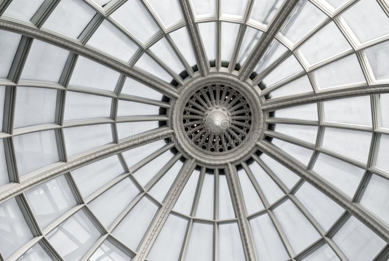 Roof in glass stock photo. Image of round, glass, shape - 91498358