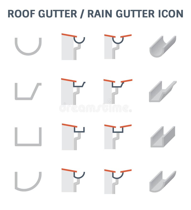 Home Exterior Pipe Installation House Roof Gutter Logo Design Vector ...