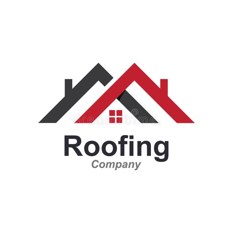 Roof House Icon Logo Vector. Stock Vector - Illustration of estate ...