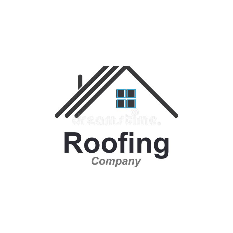 Roof House Icon Logo Vector. Stock Vector - Illustration of apartment ...