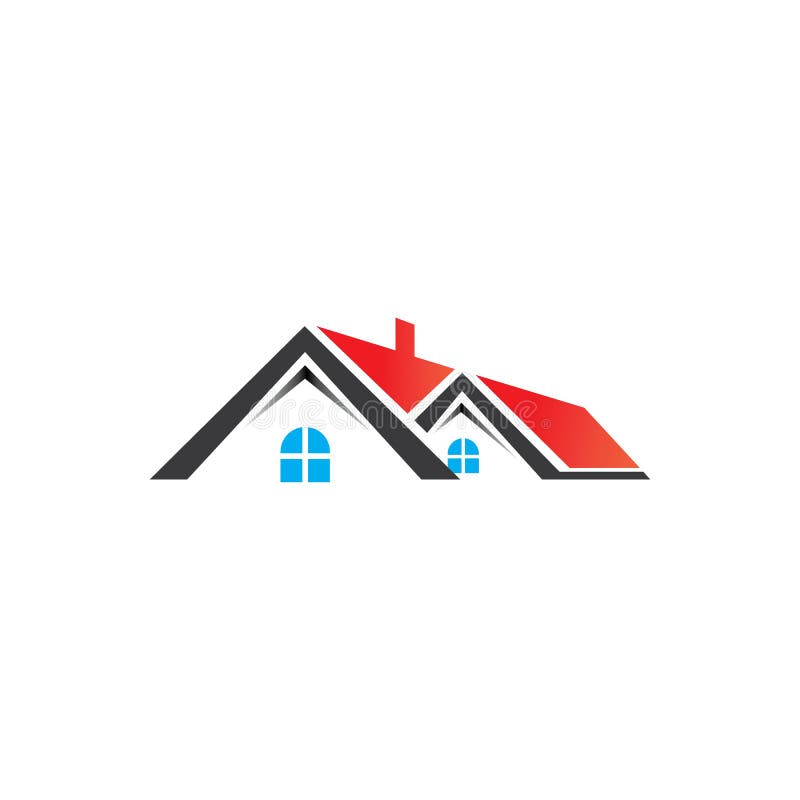 Roof Icon Logo Vector Design Stock Vector - Illustration of modern ...