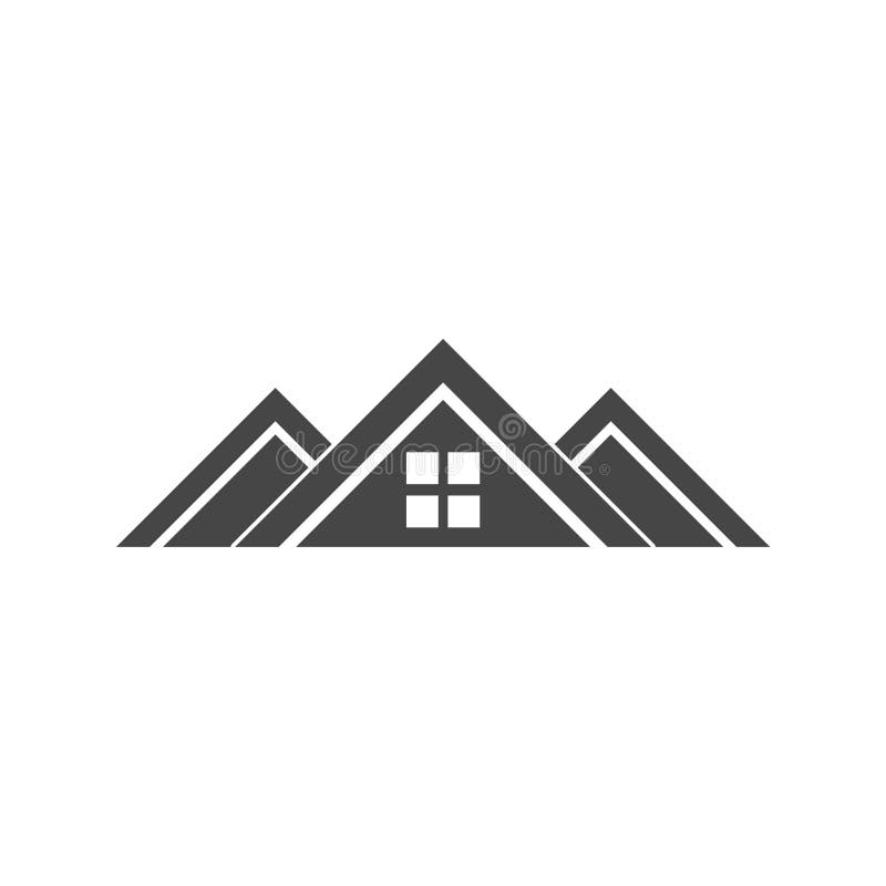 Roof Icon, Roof Icon Vector, Home Roof Icon Stock Vector - Illustration ...