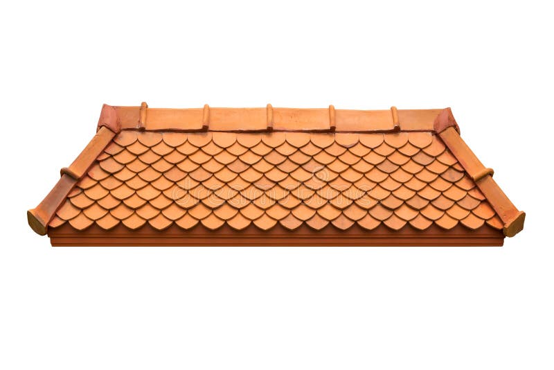 Roof on white background stock image. Image of modern - 77747441