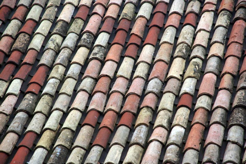 Roof Italian Tile stock image. Image of roofing, feature - 14340659