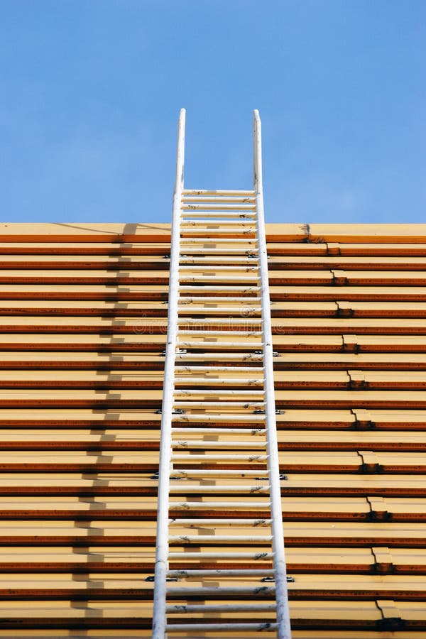 Roof ladder stock image. Image of level, construction - 43473467