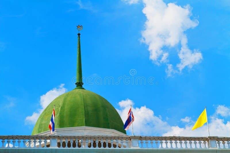 The Roof of mosque stock photo. Image of muslim, building - 25147746