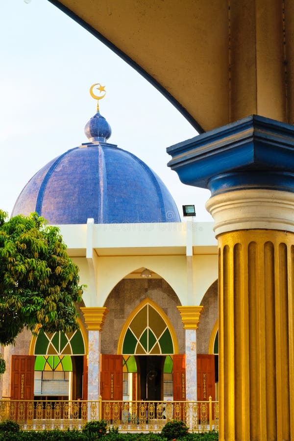 The Roof of mosque stock photo. Image of islam, bangkok - 25147818