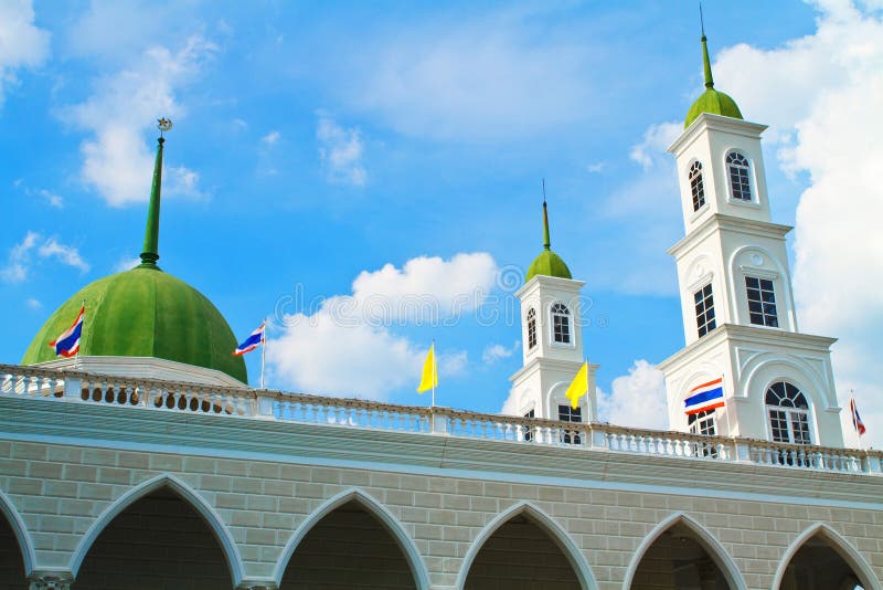 The Roof of mosque stock photo. Image of muslim, building - 25147746