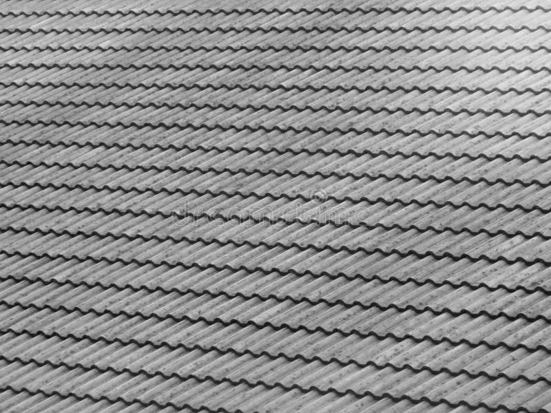 Diagonal Roofing Structure In Black And White Stock Photo - Image of ...