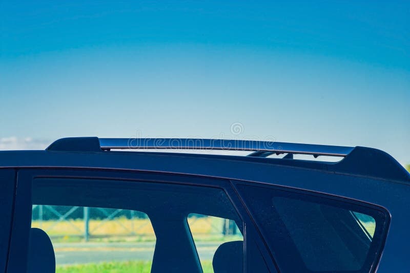 Roof and Rail of the Car Automobile Stock Photo - Image of automobile ...