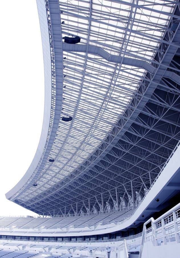 Roof of the stadium stock photo. Image of dynamic, games - 12768794