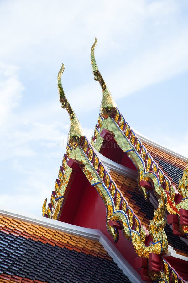 Roof temple stock photo. Image of decoration, asian, architecture ...