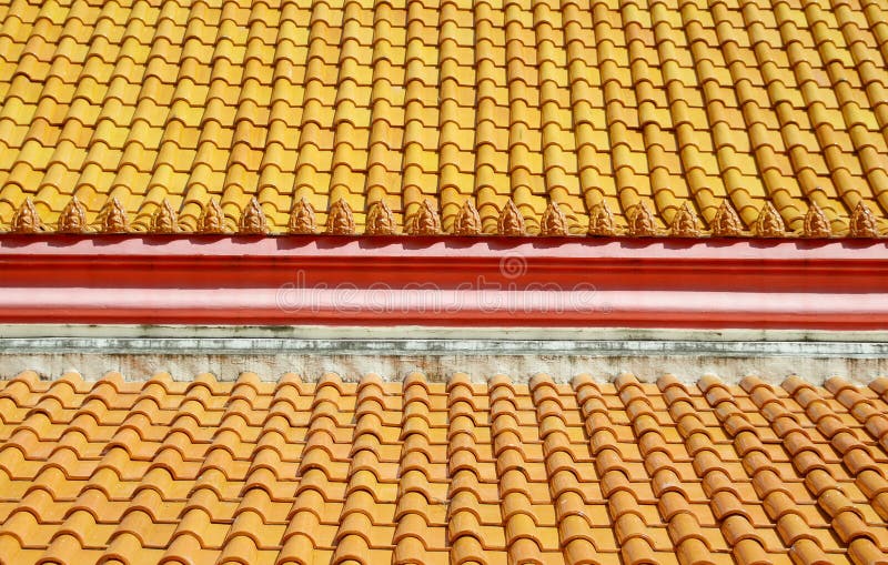 Roof Temple Pattern Texture Stock Photo - Image of construction ...