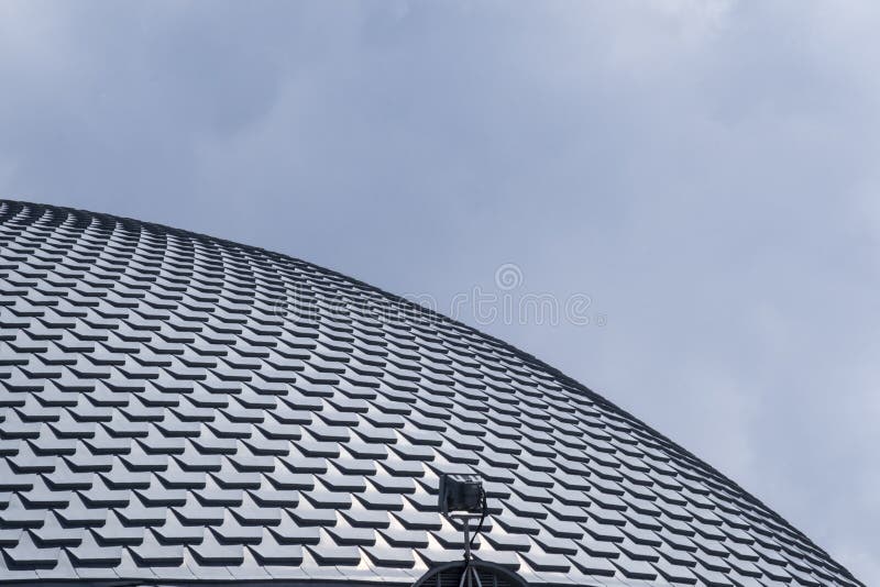 Roof of the Theater Building Look Like a Fish Flake Stock Photo - Image ...