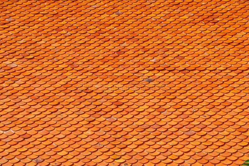 Church Roof Covered with Typical Tiles in Sighisoara, Romania Stock ...