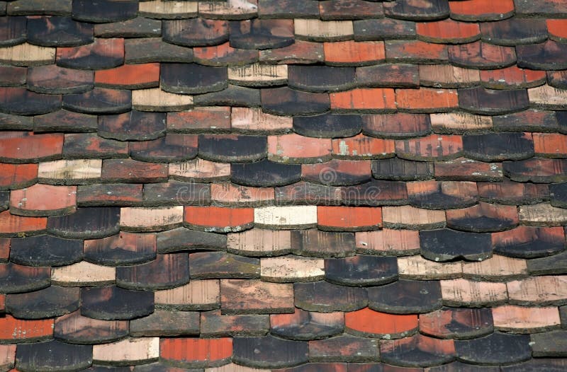 Roof-tile Background Picture. Image: 4443603