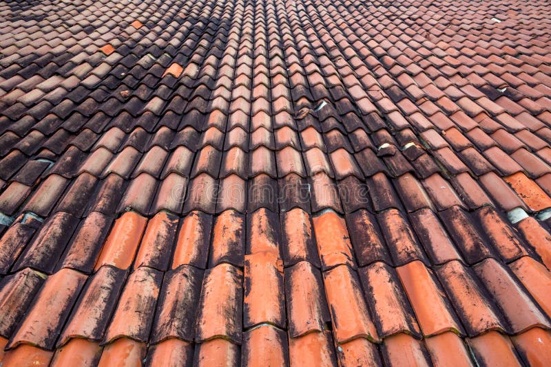 Roof tile pattern stock photo. Image of background, classic - 82815752