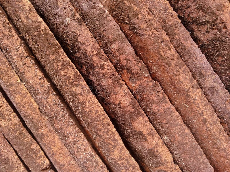 Roof Tile Side View Background Stock Photo - Image of object, side ...