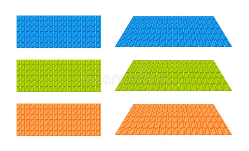 Roof Tile Textures, Materials. Roof Profile Sheets for House or Home ...