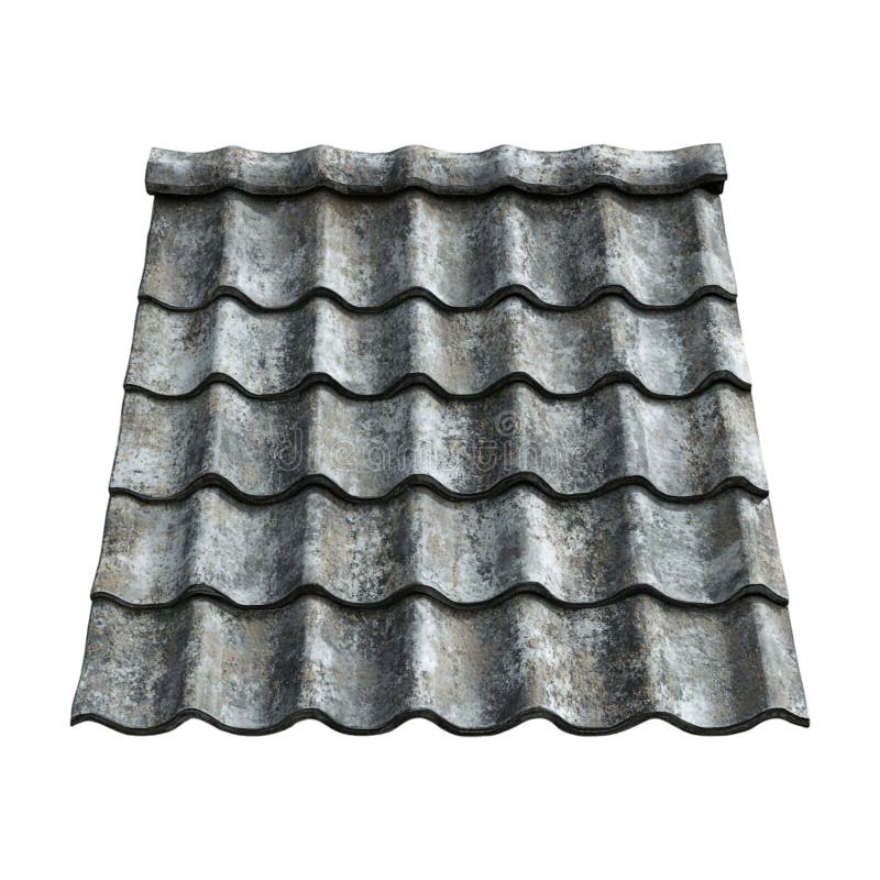 Roof with a Tile on Transparent Background - Ai Generated Stock ...