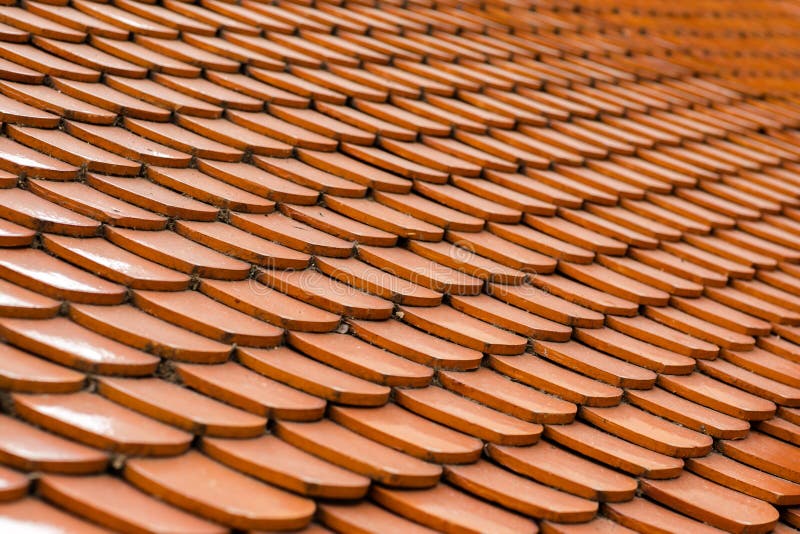 Roof Tiles Patterns Building and Construction. Stock Image - Image of ...