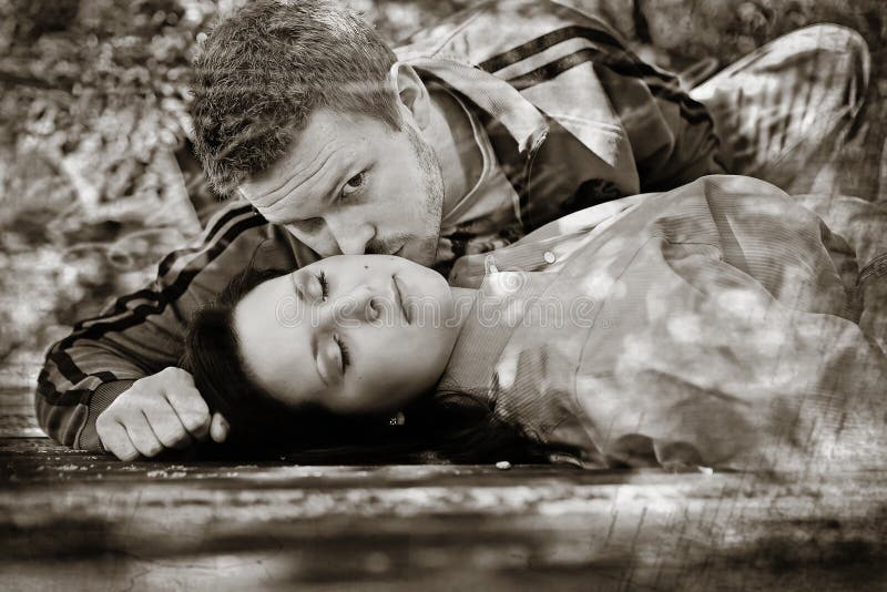 Couple Getting Close in Romance Stock Image - Image of girl, handsome ...