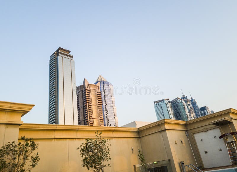 Roof Tops of the Modern Buildings. City Editorial Photography - Image ...