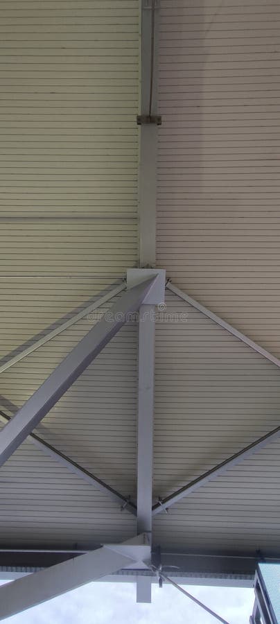 Steel Beam Joints on the Railway Stock Photo - Image of railway, line ...