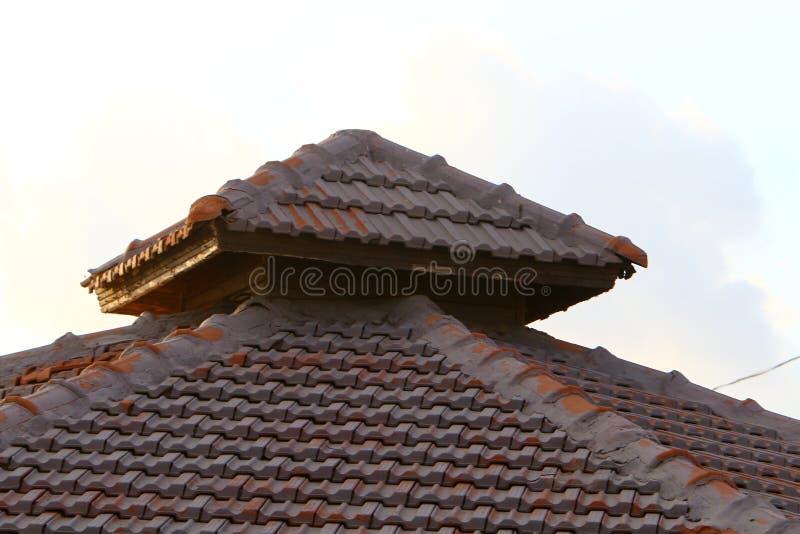 Roof - the Upper Structure of the Building and Structures Stock Image ...