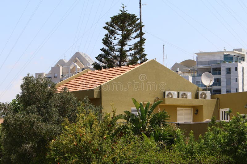 Roof - the Upper Structure of the Building and Structures Stock Image ...
